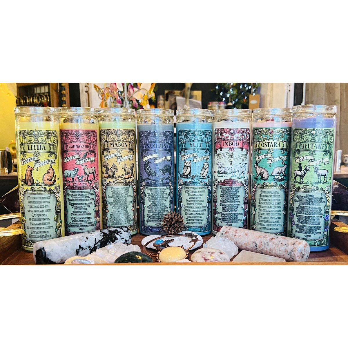 Wheel of the Year Candle Set – Mystic Pines Candle Co.